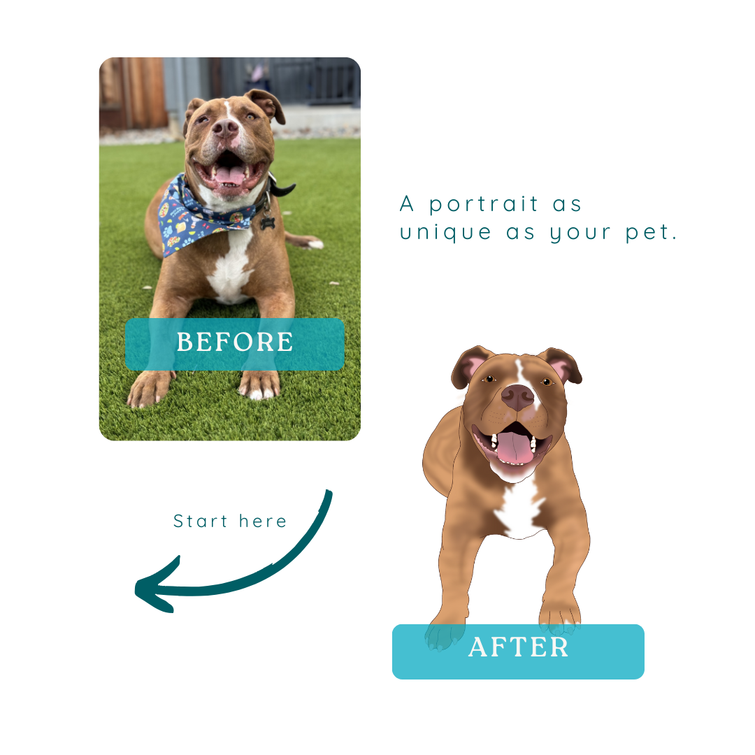 Custom Pet Portraits – Pet Obsessed People